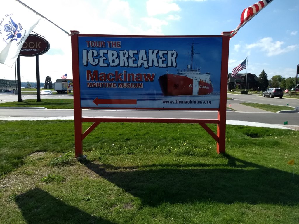 2018 Michigan - part 8, ice breaker Mackinaw - Travel With Us - At Your ...