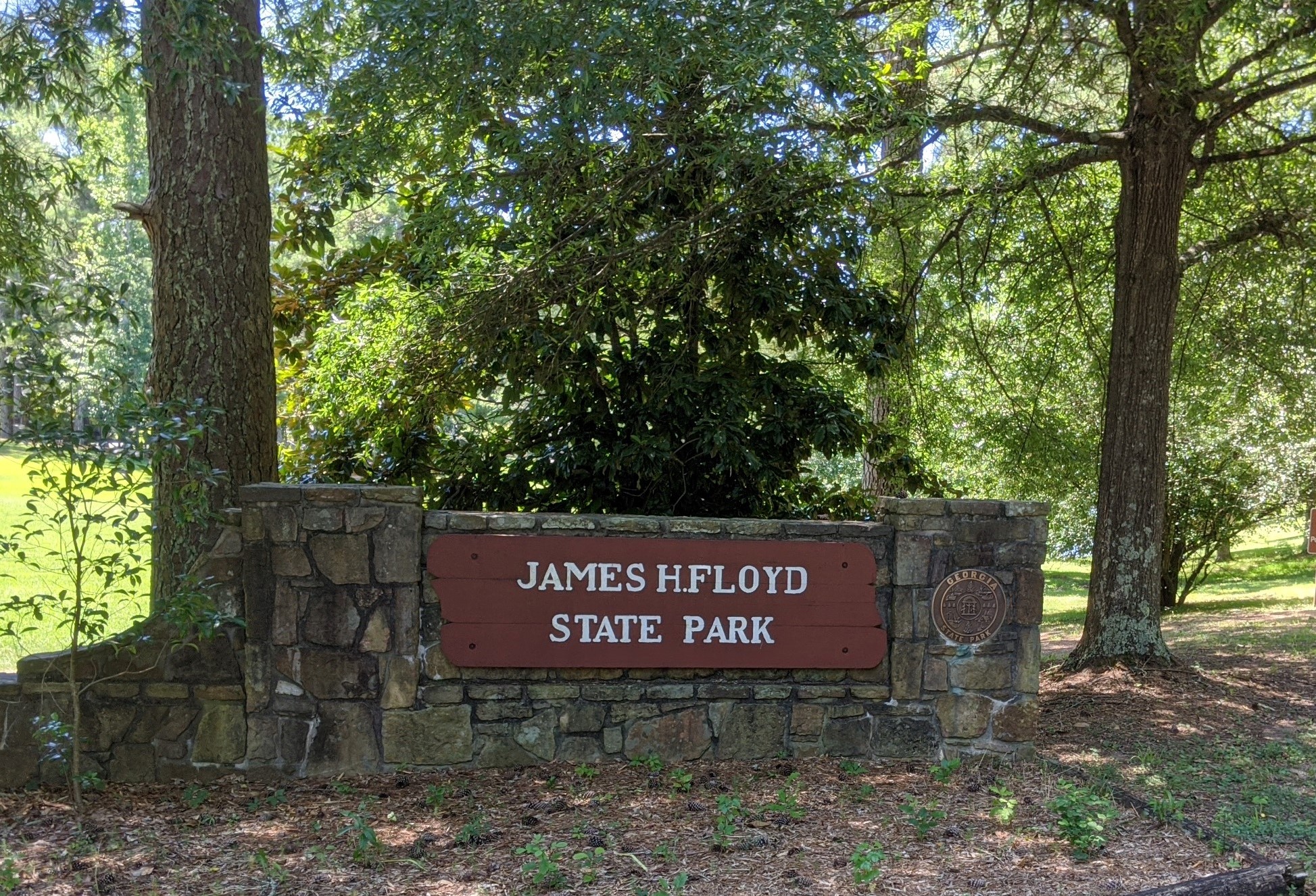 2020 Georgia - part 19: James H. (Sloppy) Floyd State Park, lakes ...