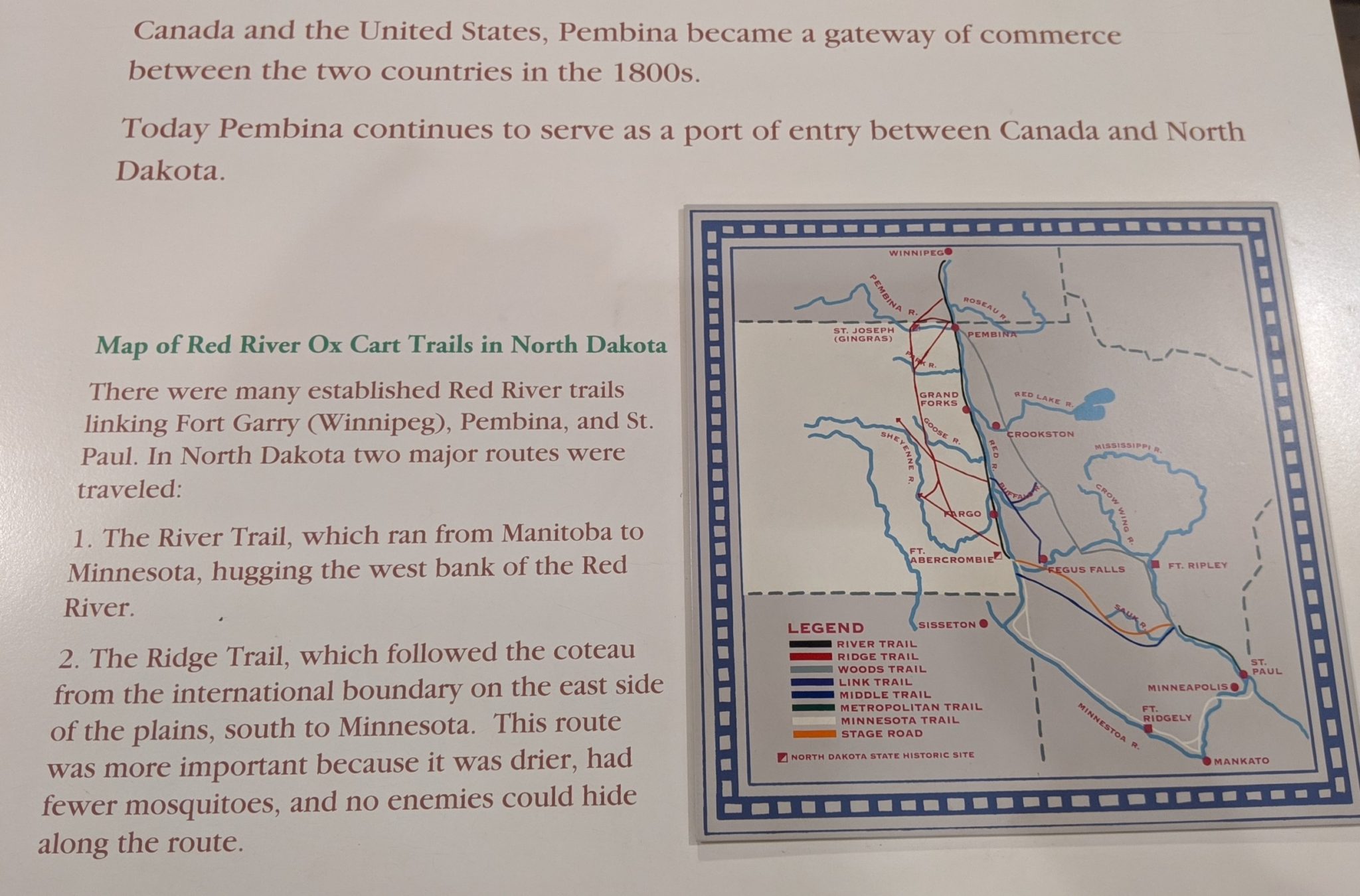 2020 North Dakota - part 15: Pembina State Museum - from earliest times ...