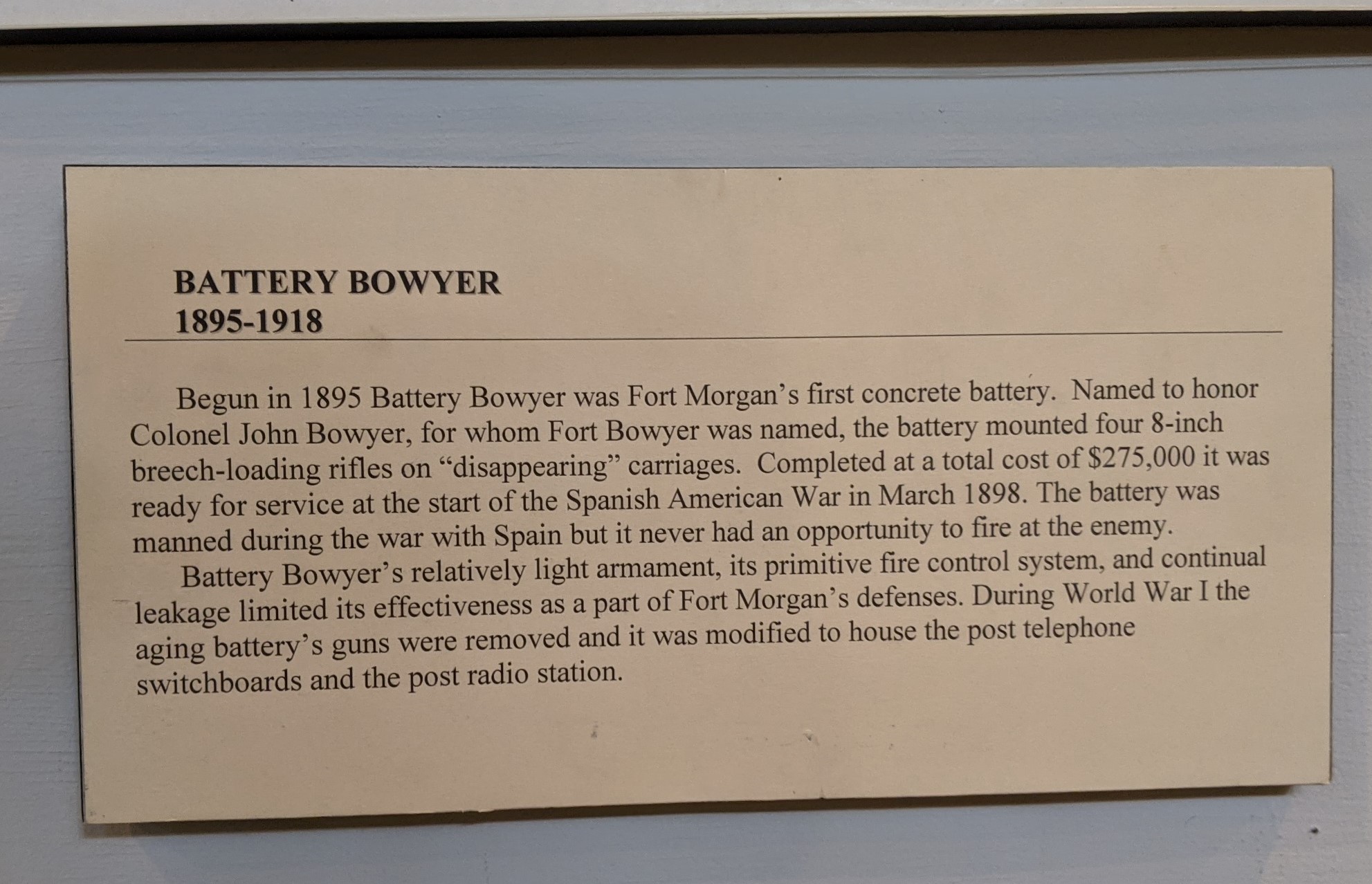 2021 quick trips - part 17: overview of Fort Morgan from 1868 to today ...
