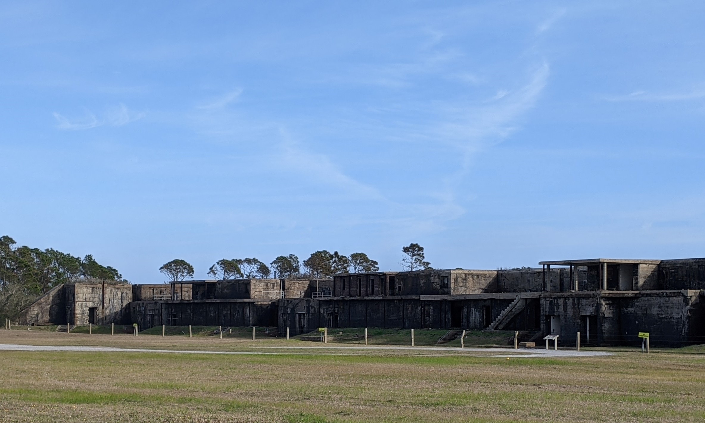 2021 quick trips - part 21: Fort Morgan's BIG gun batteries and back of ...